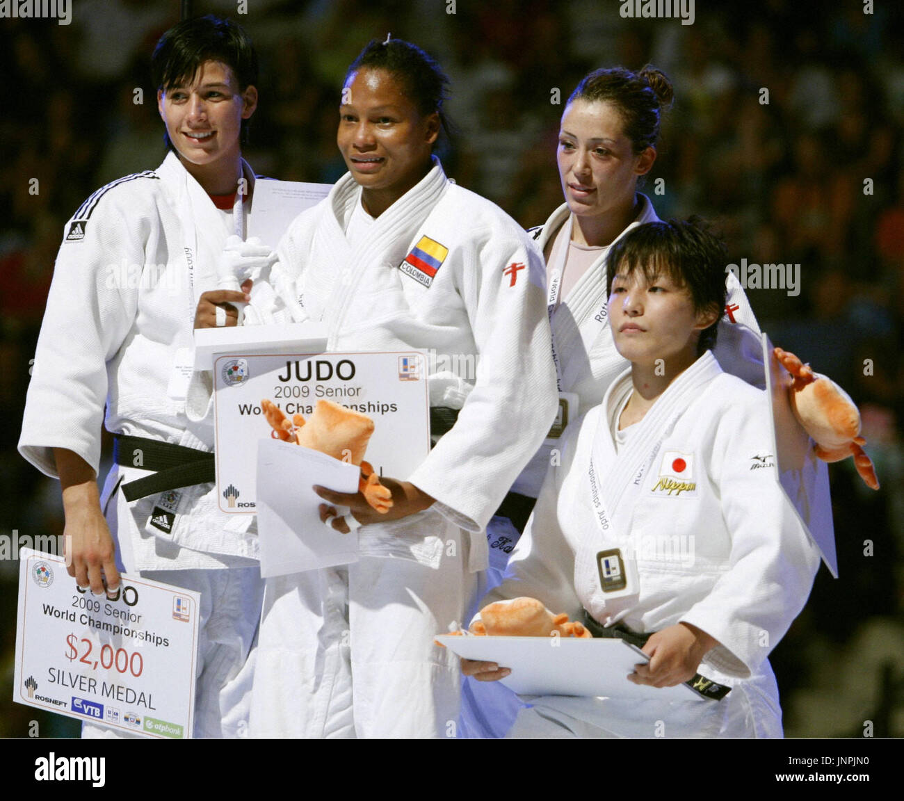 ROTTERDAM, Netherlands - Japan's Mina Watanabe (R) is photographed ...
