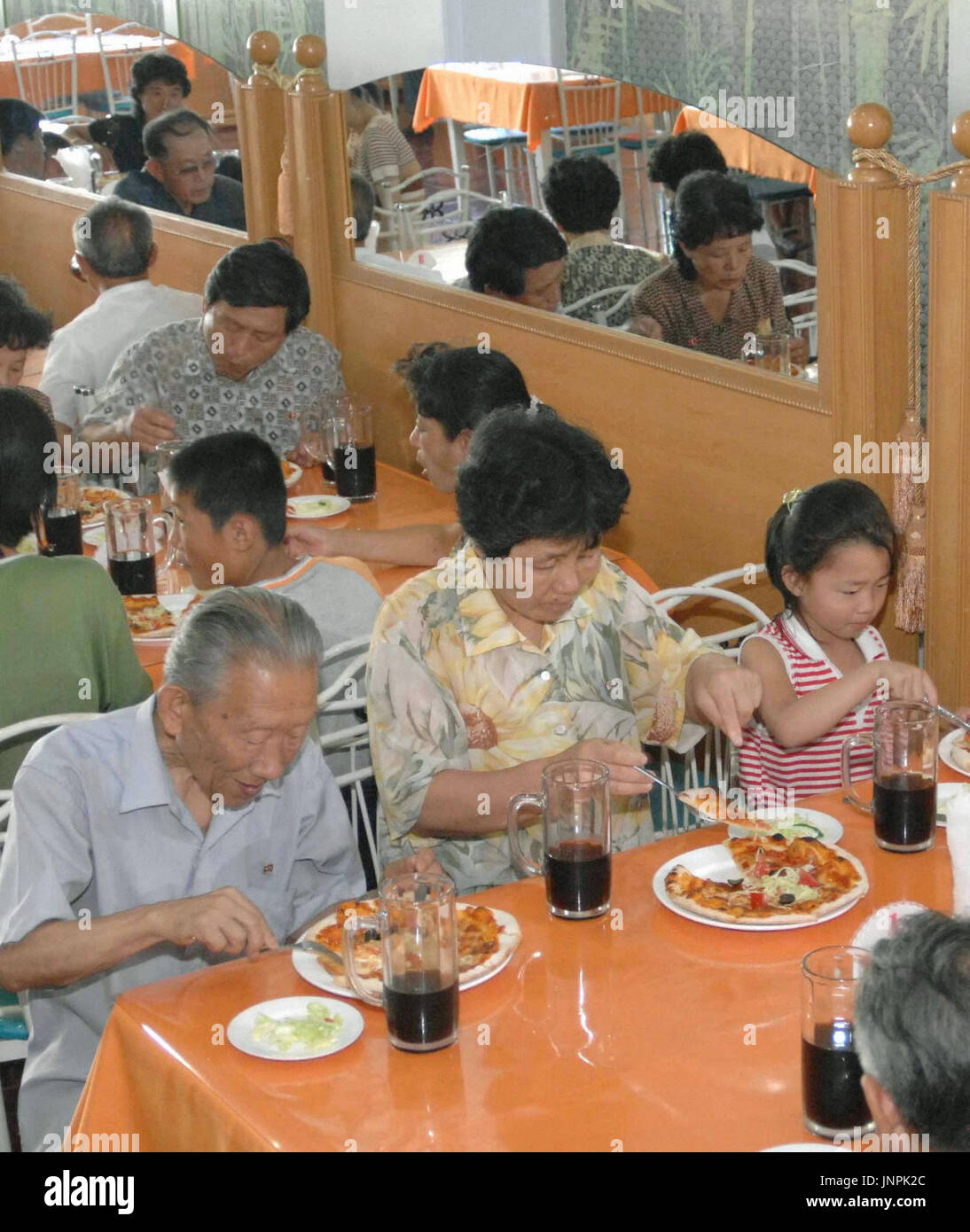 PYONGYANG, North Korea - A newly opened Italian restaurant in Pyongyang ...