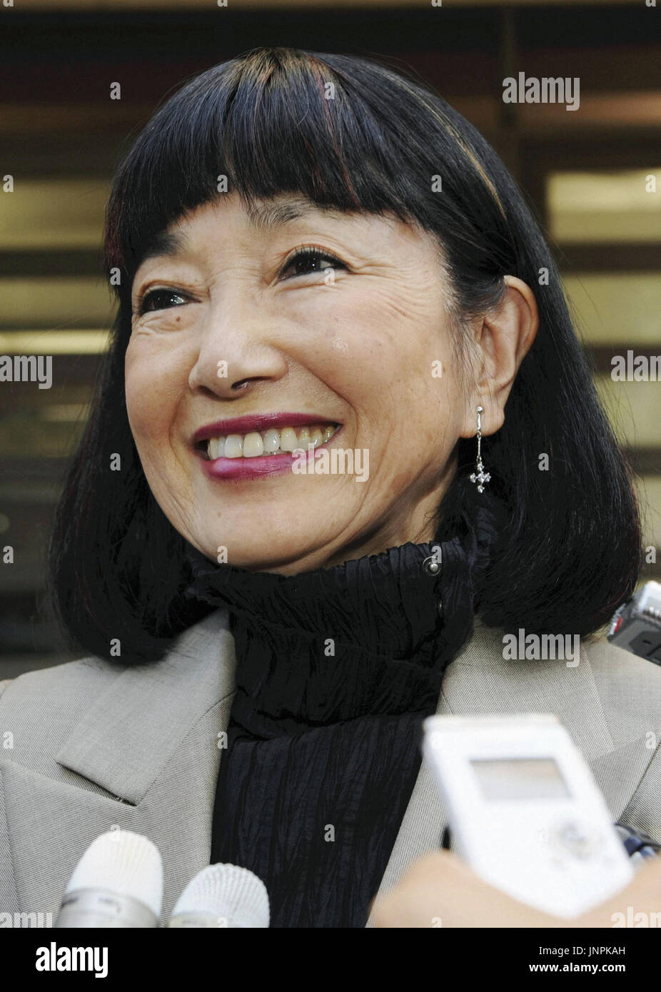 TOKYO, Japan - Miyuki Hatoyama, wife of Democratic Party of Japan ...