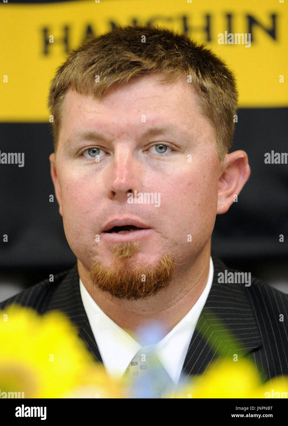 NISHINOMIYA, Japan - Former Seibu Lions first baseman Craig Brazell ...