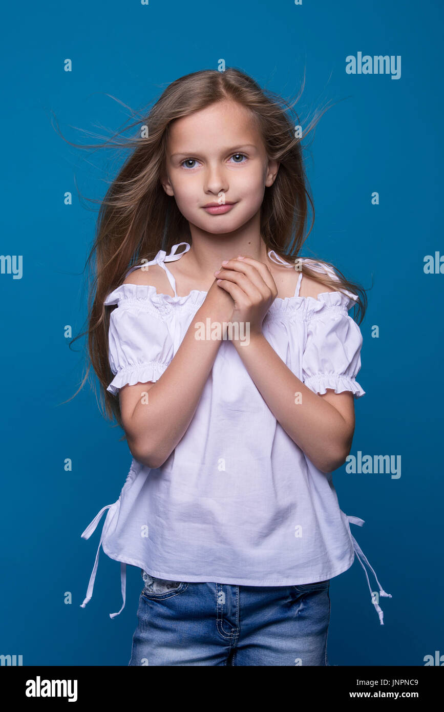 A 10 Year Old Model White Fashion