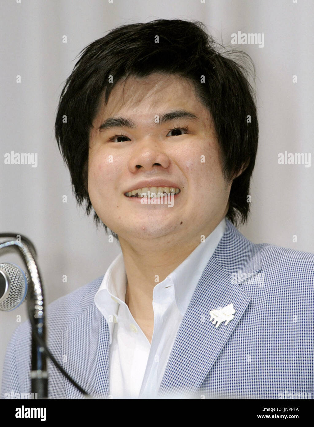 TOKYO, Japan - Blind Japanese pianist Nobuyuki Tsujii, who shared first ...