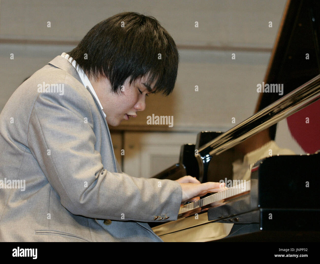 TOKYO, Japan - Blind Japanese pianist Nobuyuki Tsujii, who shared first ...
