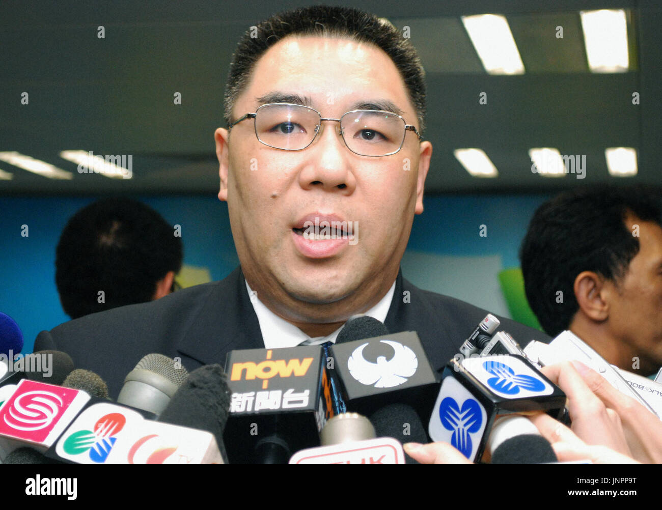 MACAO, Macao - Fernando Chui, former culture minister of Macao, speaks ...