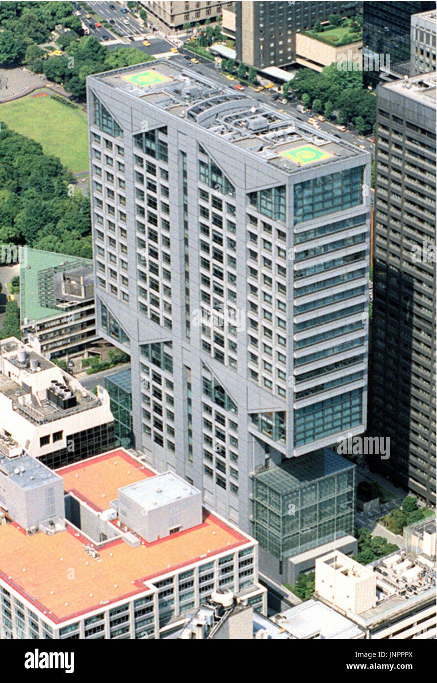 TOKYO, Japan - File photo shows the headquarters of Shinsei Bank in ...