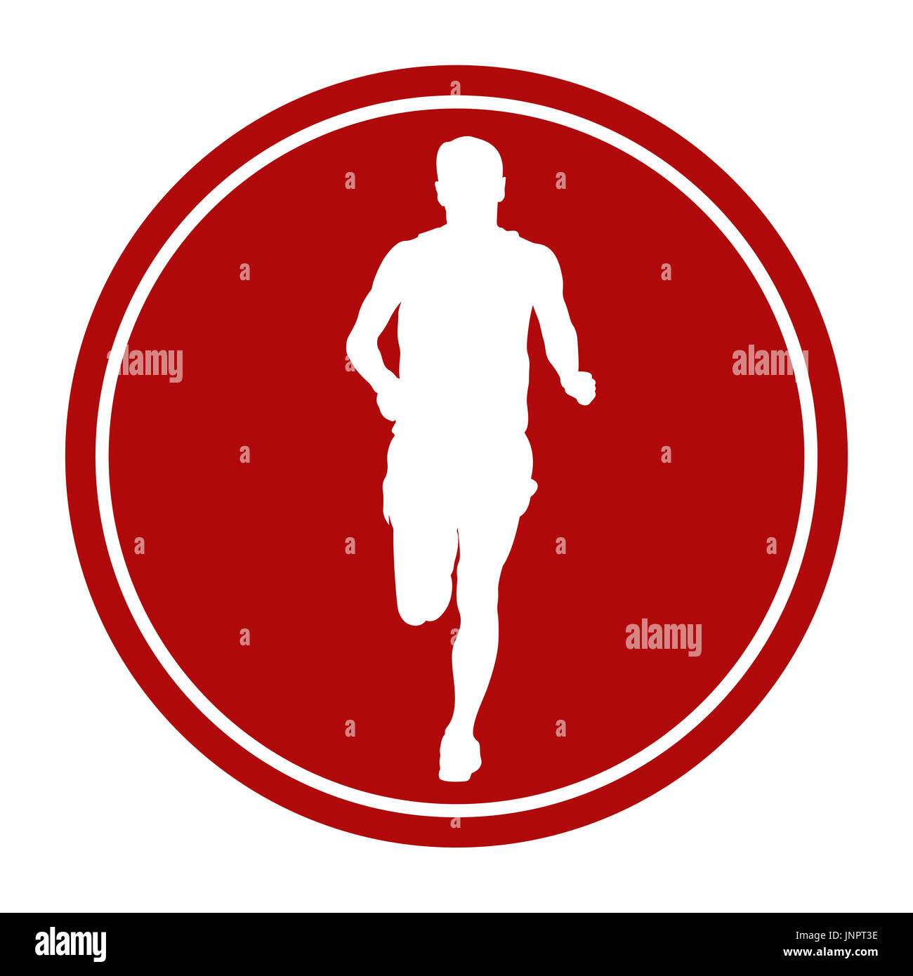 Jogging track sign hi-res stock photography and images - Alamy