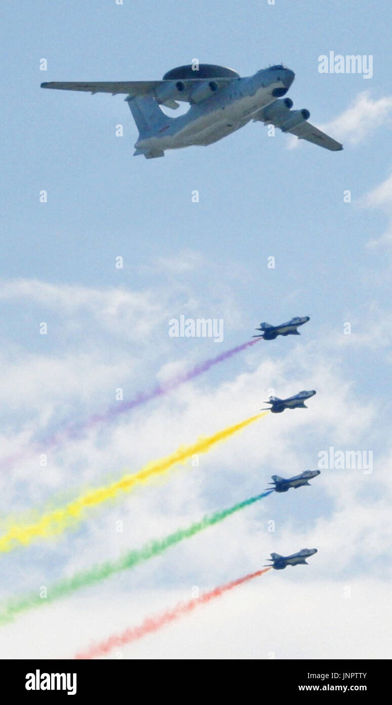 BEIJING, China - Chinese military jets, including an airborne early ...