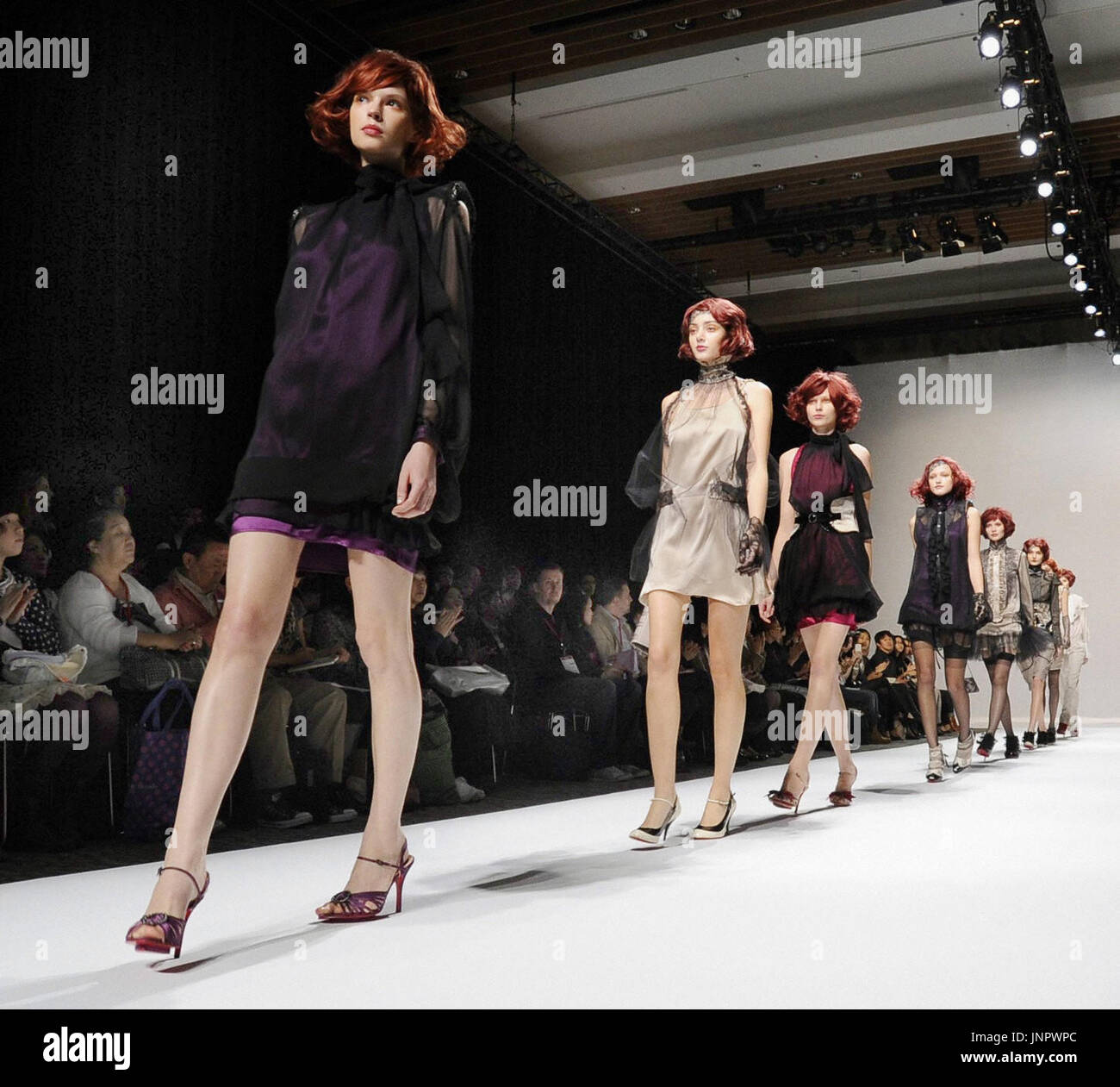 TOKYO, Japan - Designs by Motonari Ono open the spring-summer Tokyo ...