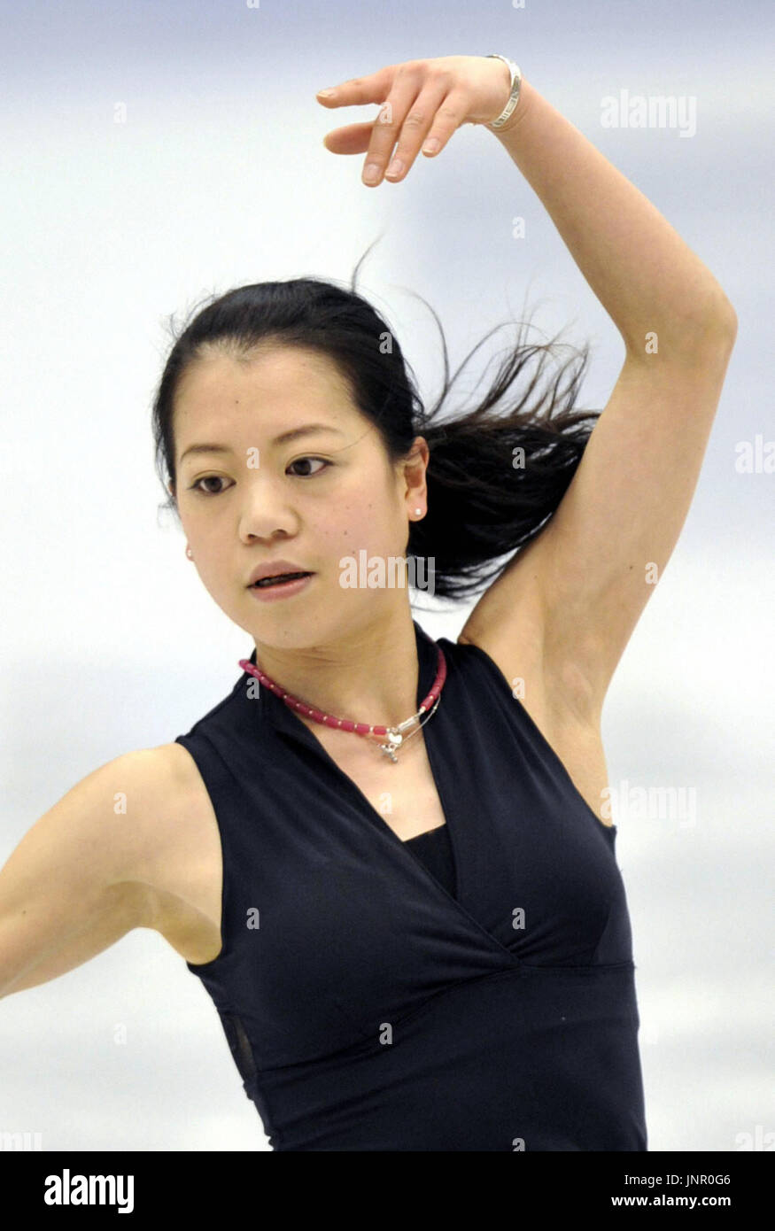 JEONJU, South Korea - Olympic figure skater Akiko Suzuki of Japan ...