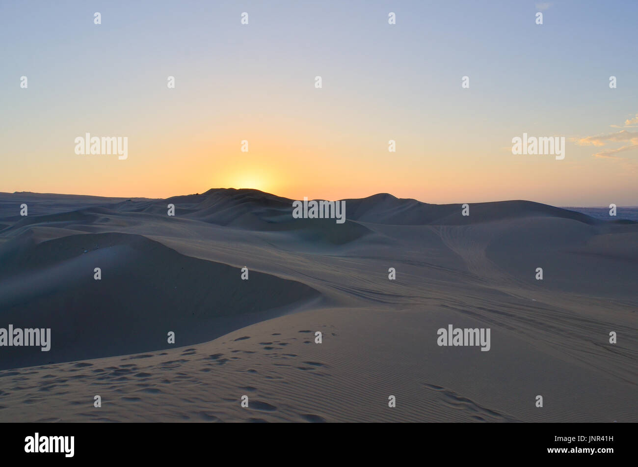 Exploring the desert Stock Photo - Alamy