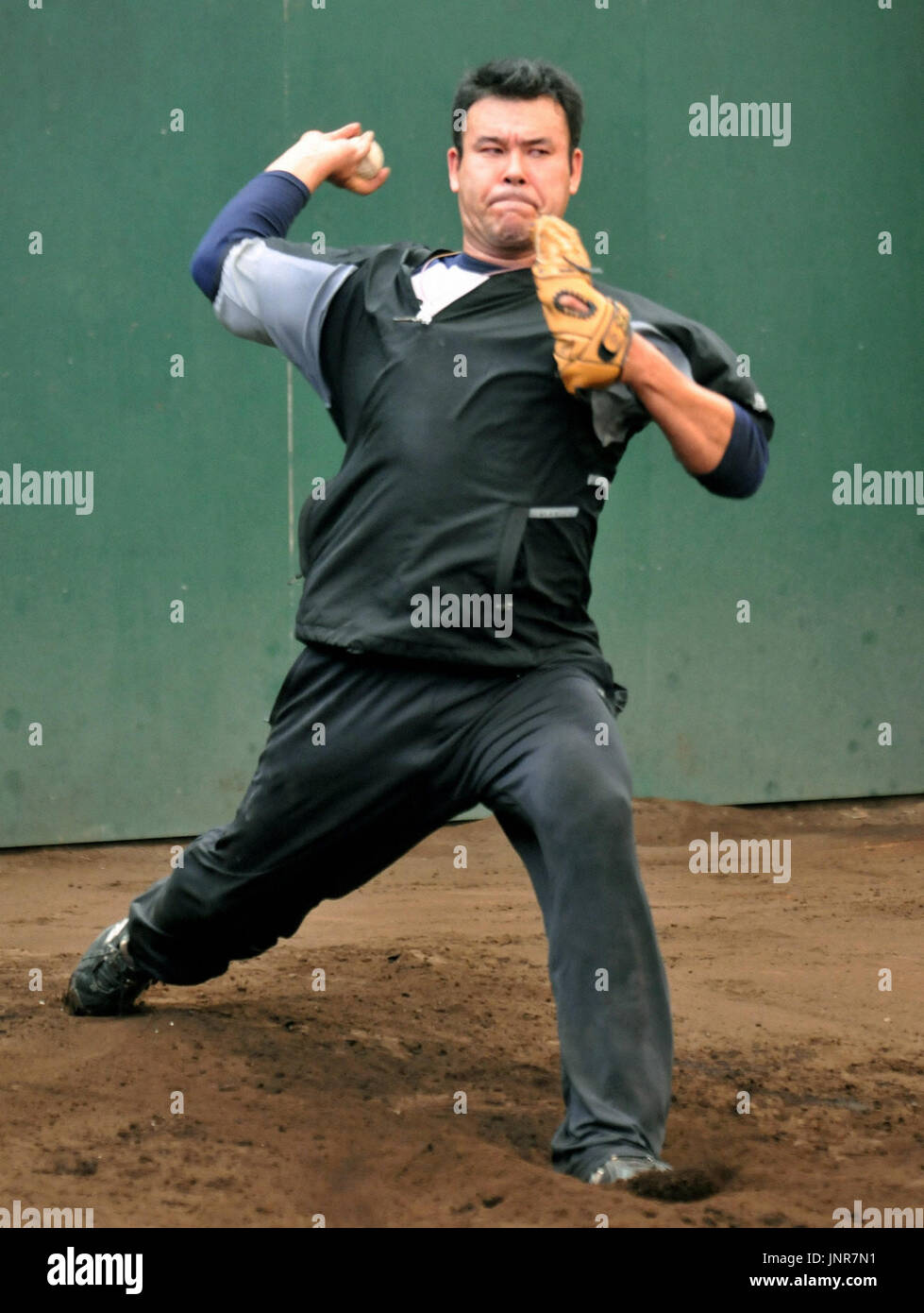 OSAKA, Japan - Former New York Yankees pitcher Hideki Irabu, who will ...