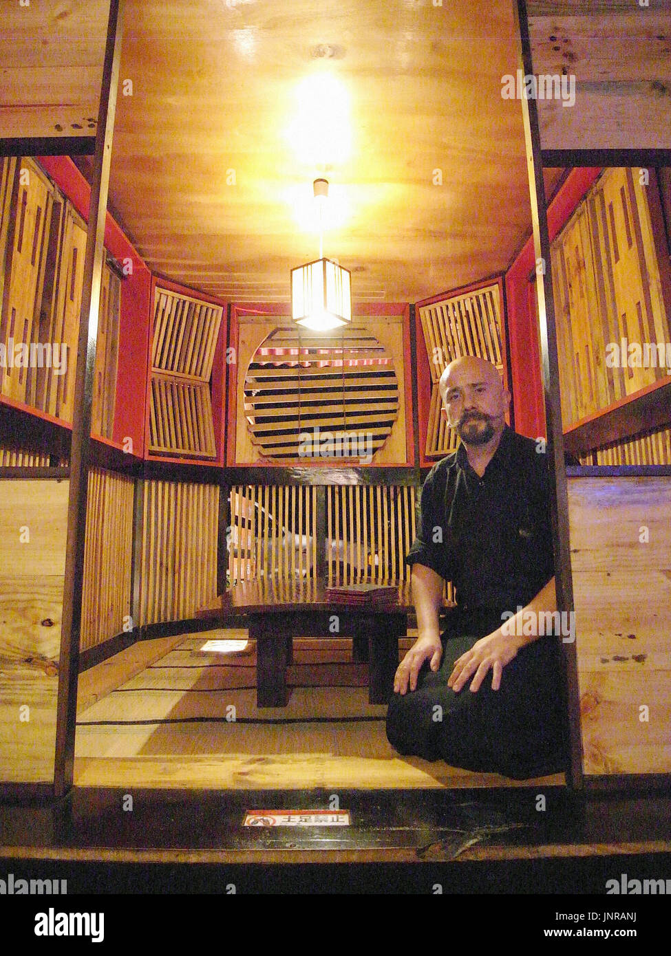 EASTER ISLAND, Chile - Francisco Xavier sits in a tatami room at his ...