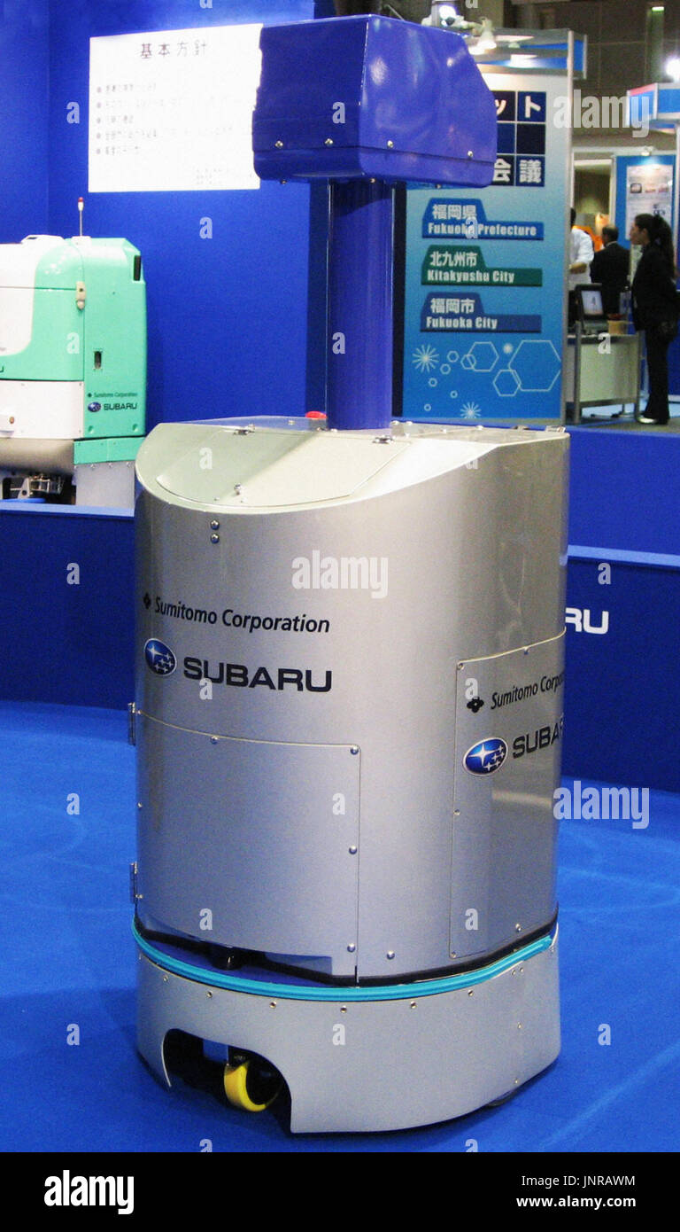TOKYO, Japan - This undated photo shows an office cleaning robot that ...