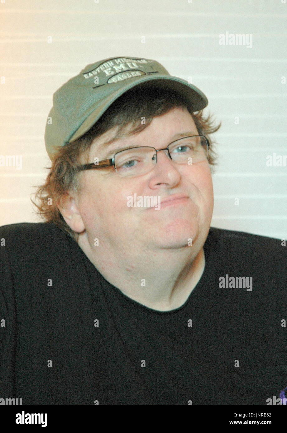TOKYO, Japan - U.S. filmmaker Michael Moore is photographed during an ...