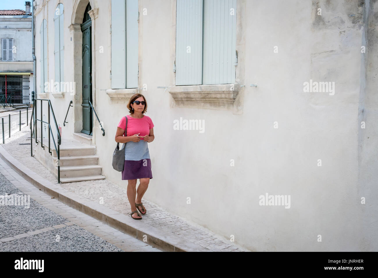 Beautiful architecture in Barbezieux St Hilaire, Poitou-Charente in ...