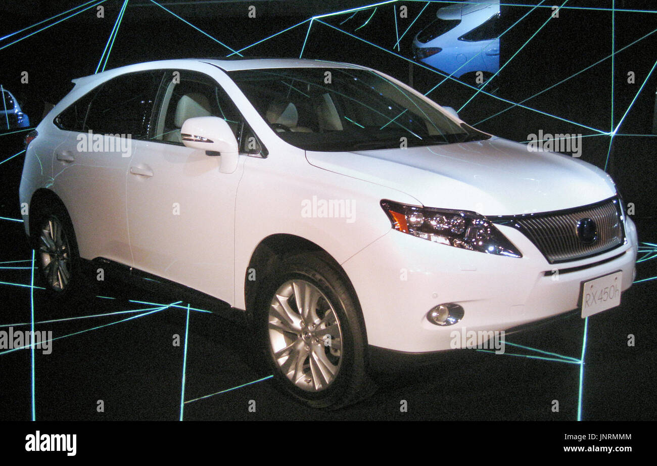 TOKYO, Japan - Toyota Motor Corp. unveiled in Tokyo the Lexus RX450h ...