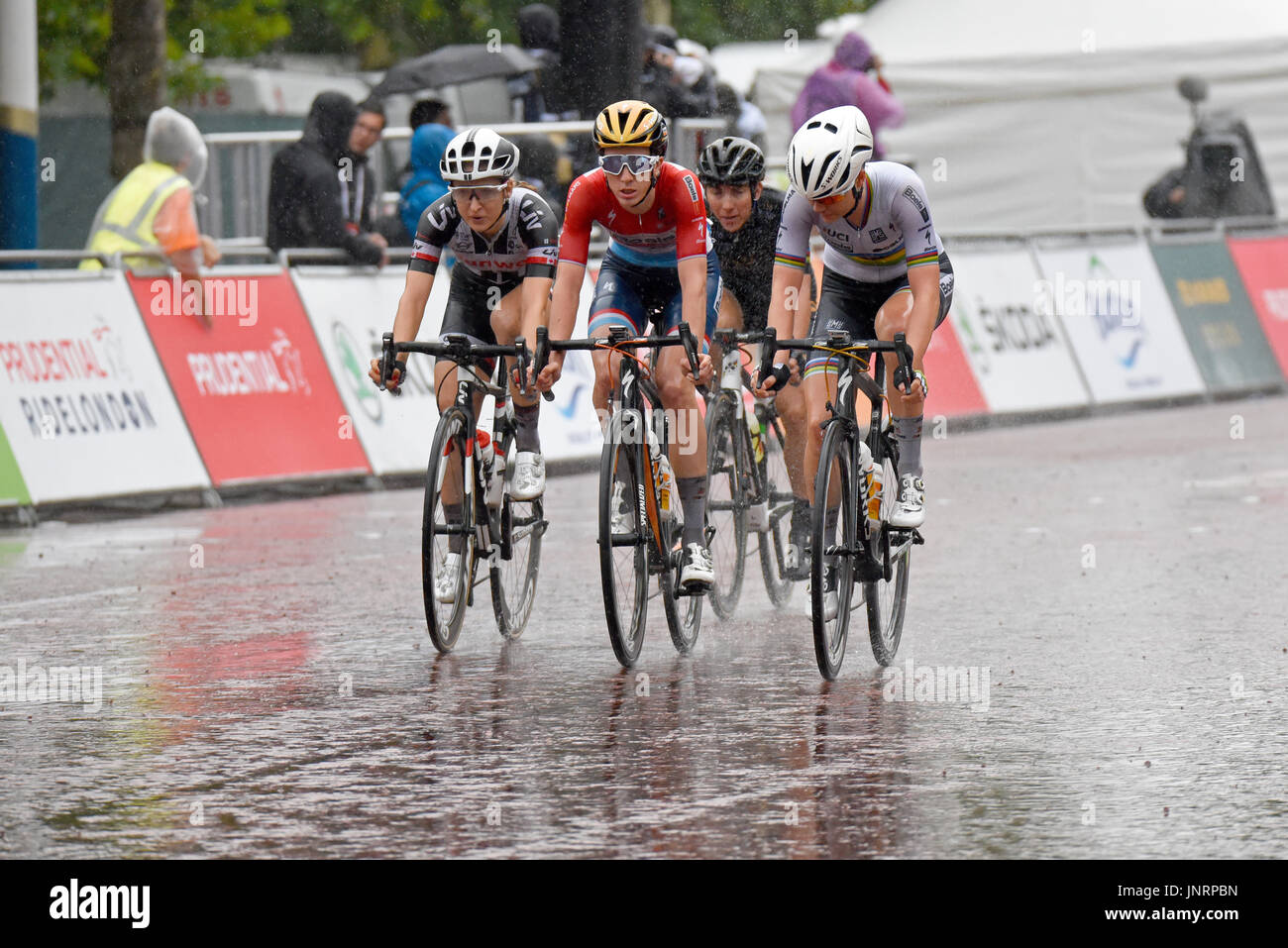Classique UCI World Tour womens professional cycle race in London. Leah ...