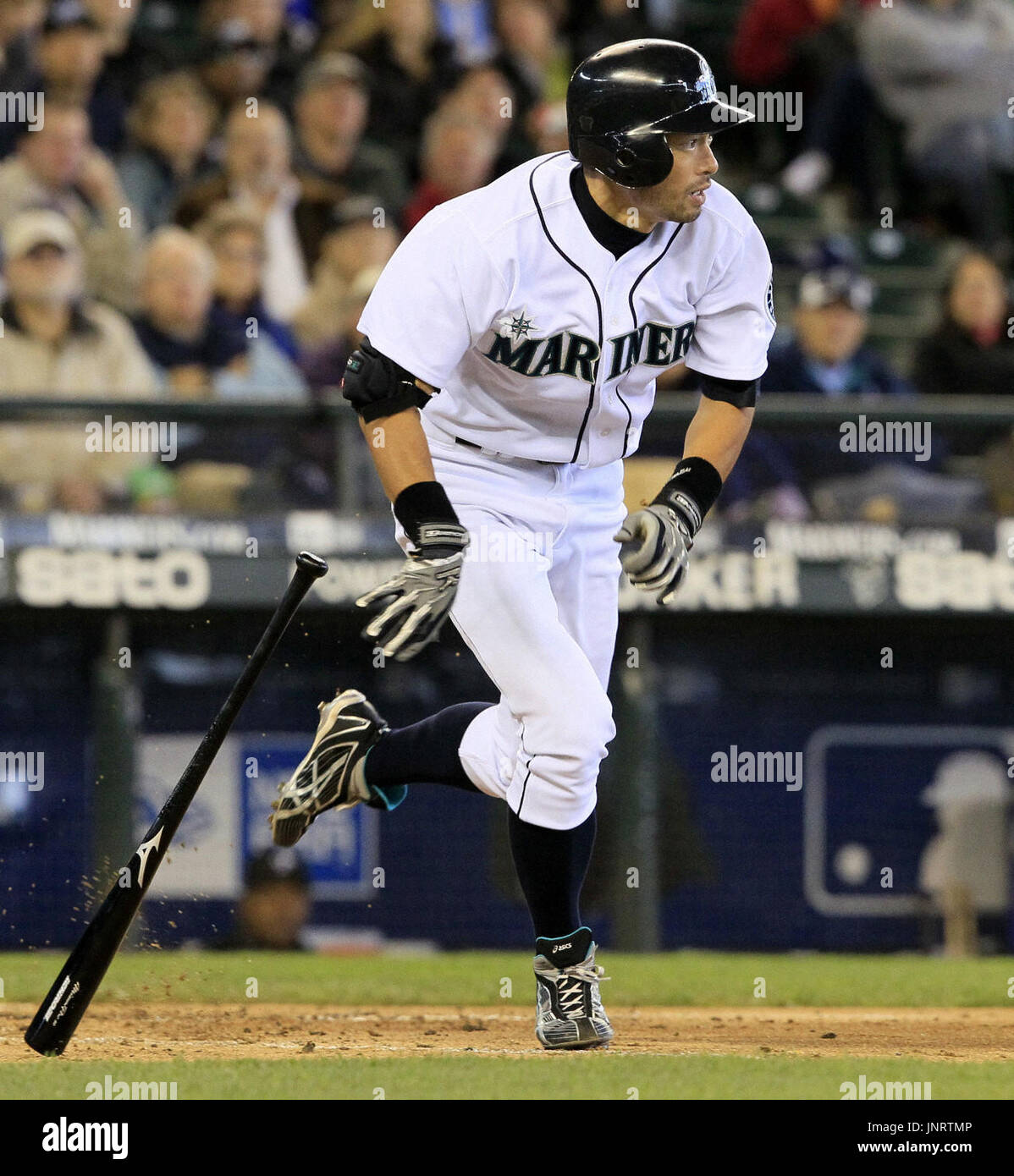 SEATTLE, United States - Seattle Mariners right fielder Ichiro Suzuki ...