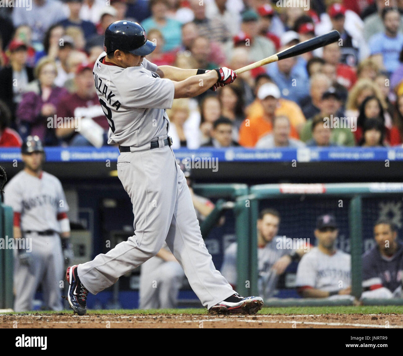 PHILADELPHIA, United States - Daisuke Matsuzaka of the Boston Red Sox ...