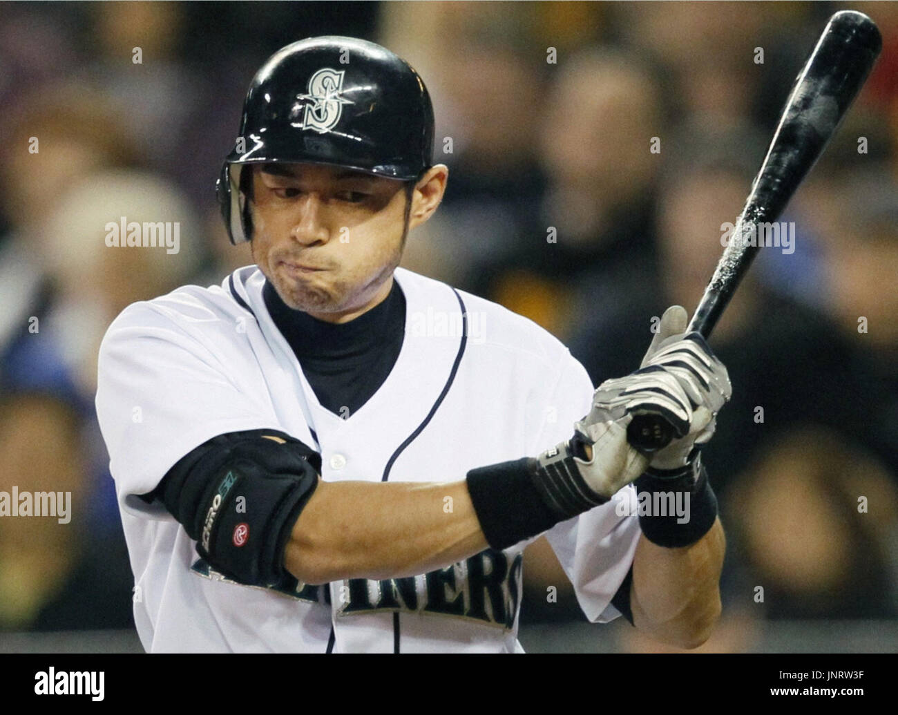 Seattle, United States - Seattle Mariners leadoff batter Ichiro Suzuki ...