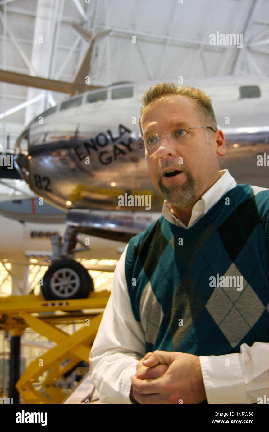 WASHINGTON, United States - Dik Daso, curator for modern military ...