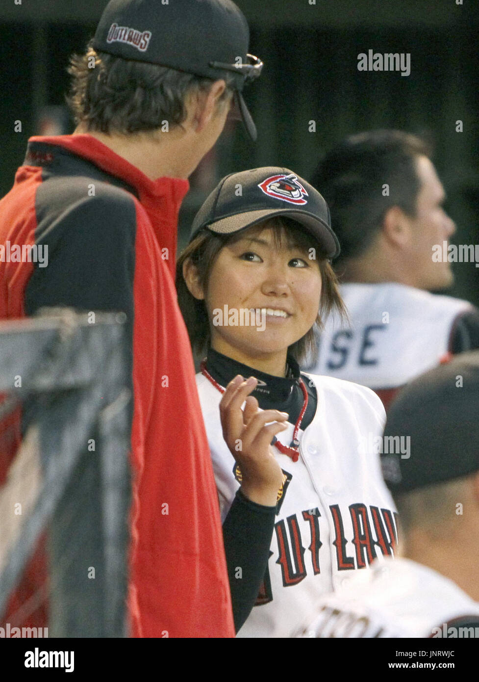 CHICO, California - Japanese knuckleballer Eri Yoshida with the U.S ...