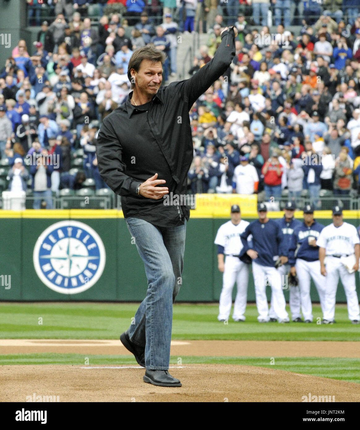 SEATTLE, United States - Randy Johnson, former Major League Baseball ...