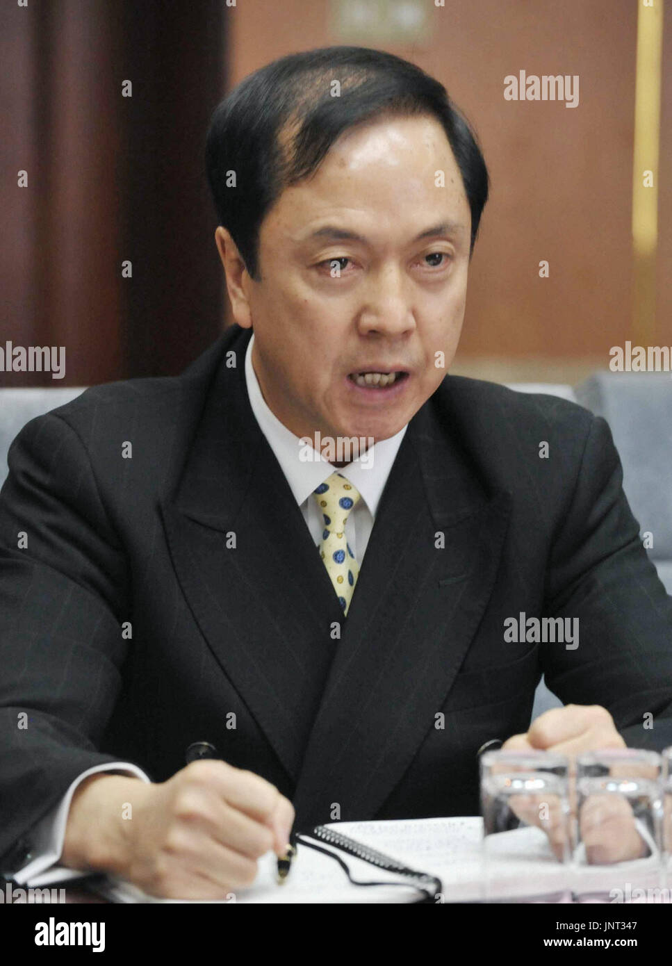 PYONGYANG, North Korea - Pak Chol Su, chairman of the Korea Taepung ...