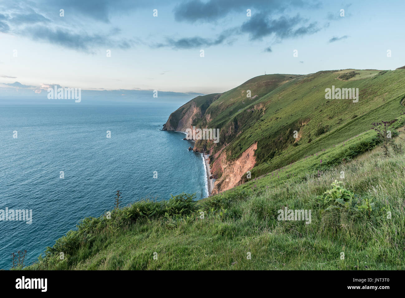 Hurlstone point somerset hi-res stock photography and images - Alamy