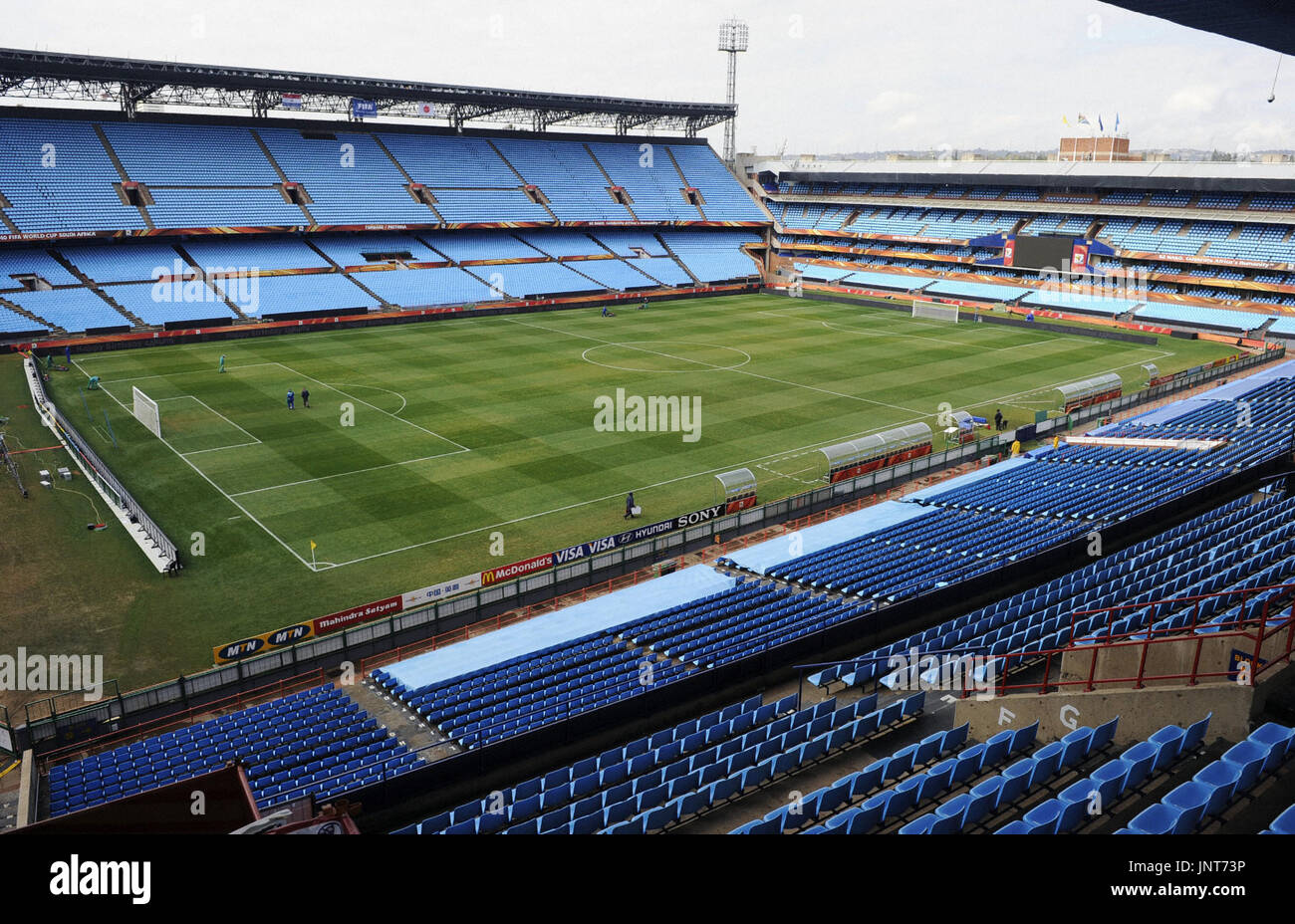 PRETORIA, South Africa - Photo shows Loftus Versfeld Stadium in ...