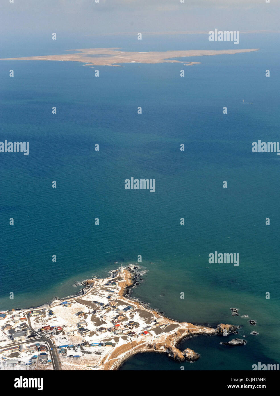 TOKYO, Japan - Photo shows an aerial image taken in February 2009 of ...