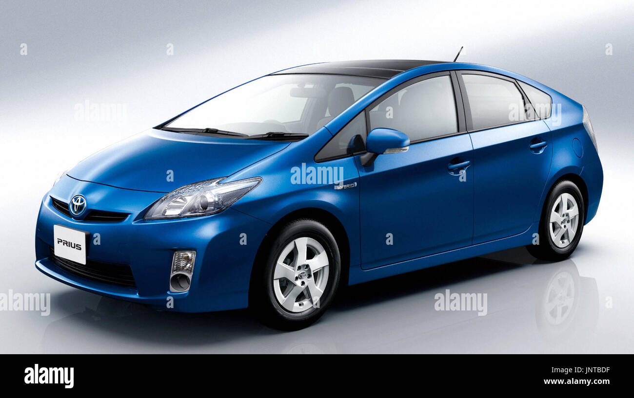 NAGOYA, Japan - Photo shows the Prius hybrid car from Toyota Motor Corp ...