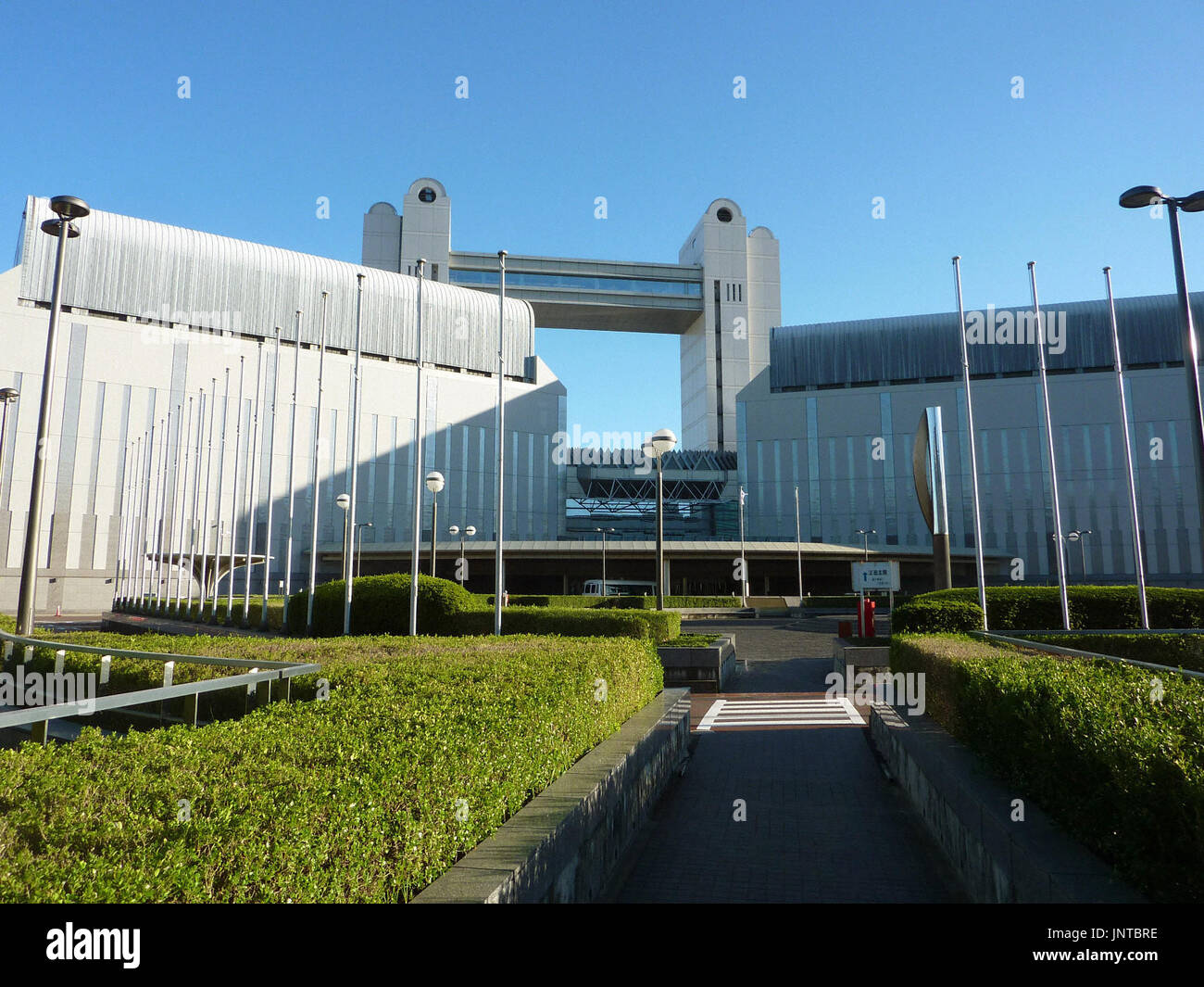 NAGOYA, Japan - Photo shows the Nagoya Congress Center in the central ...