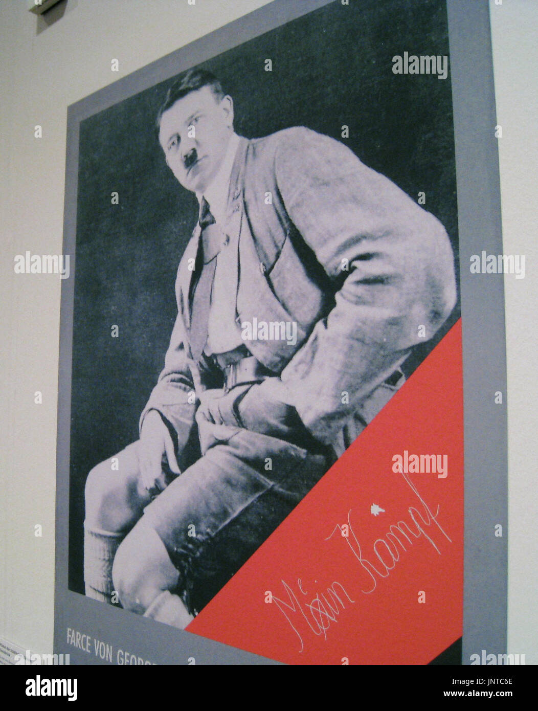 BERLIN, Germany - A poster of Adolf Hitler is displayed Oct. 13, 2010 ...