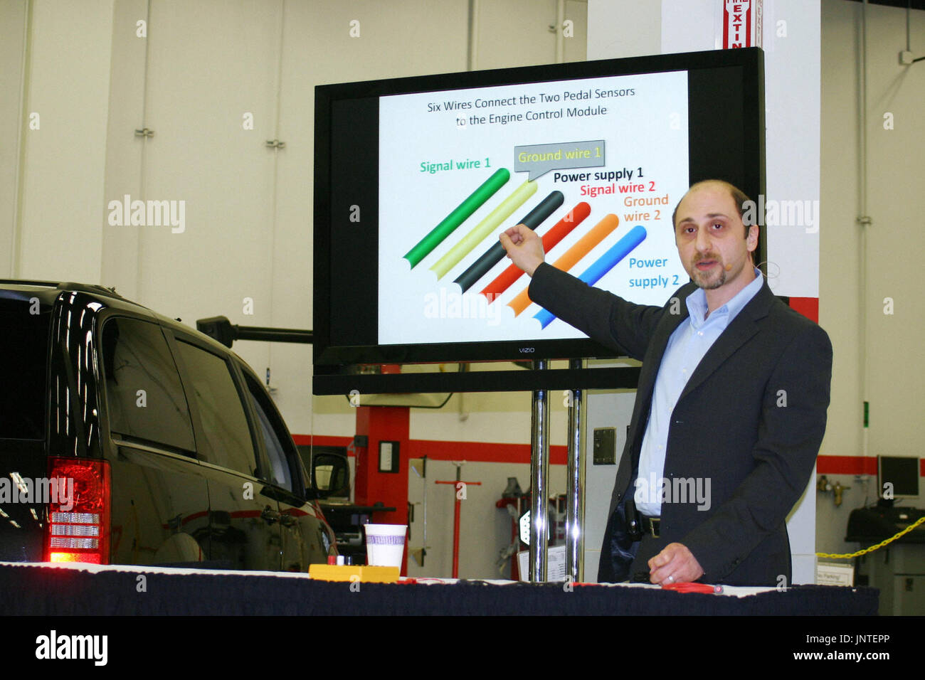 LOS ANGELES, United States - An expert from outside of Toyota Motor ...