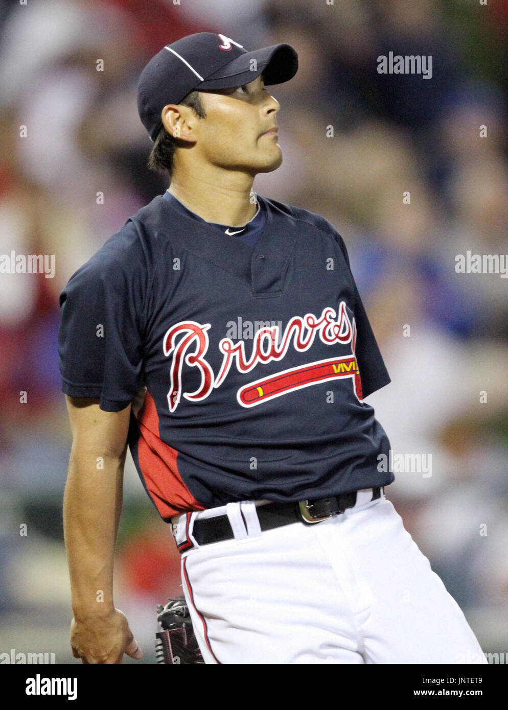 ORLANDO, United States - Atlanta Braves starter Kenshin Kawakami ...