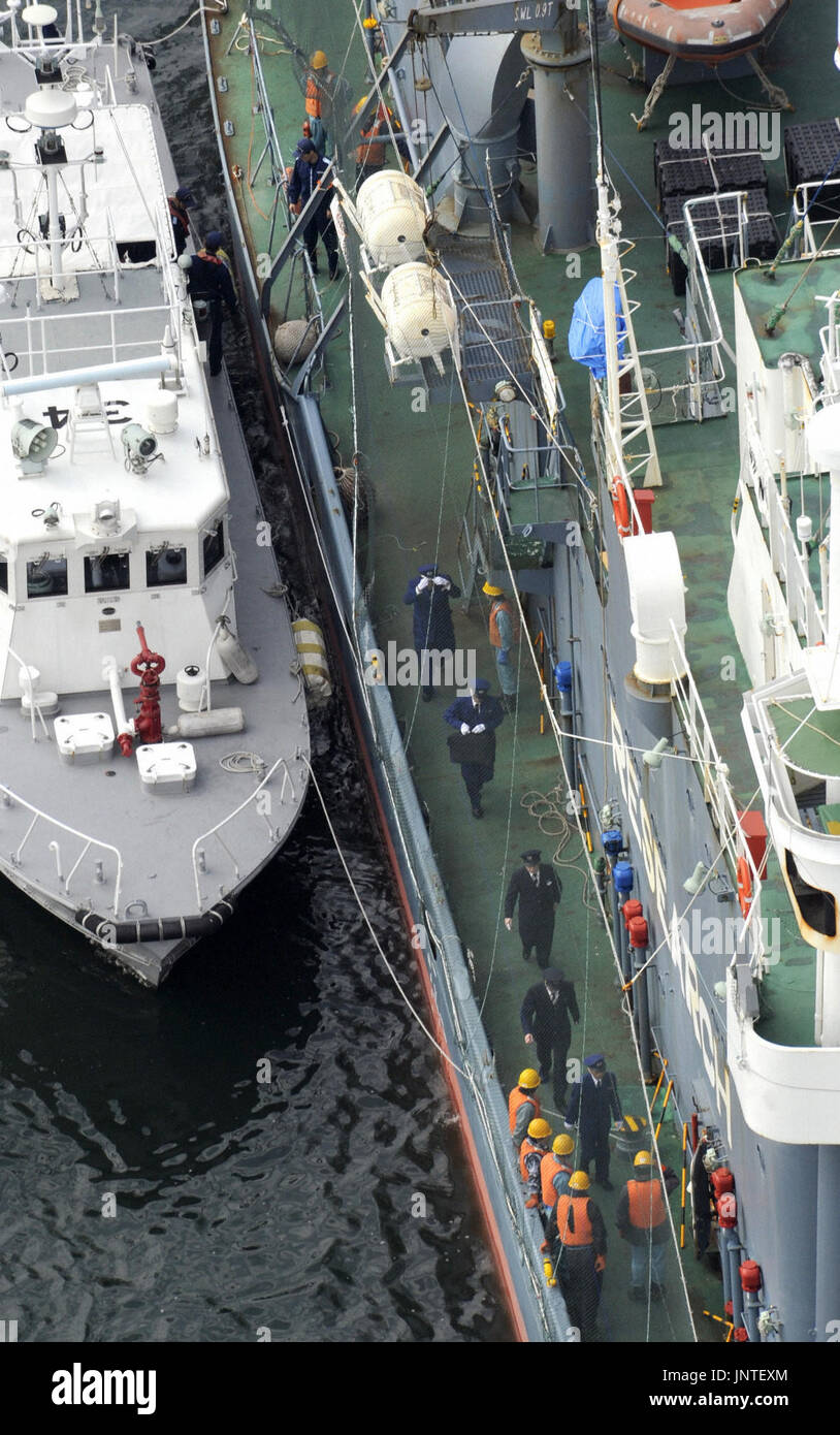 TOKYO, Japan - Officials of the Tokyo regional office of the Japan ...
