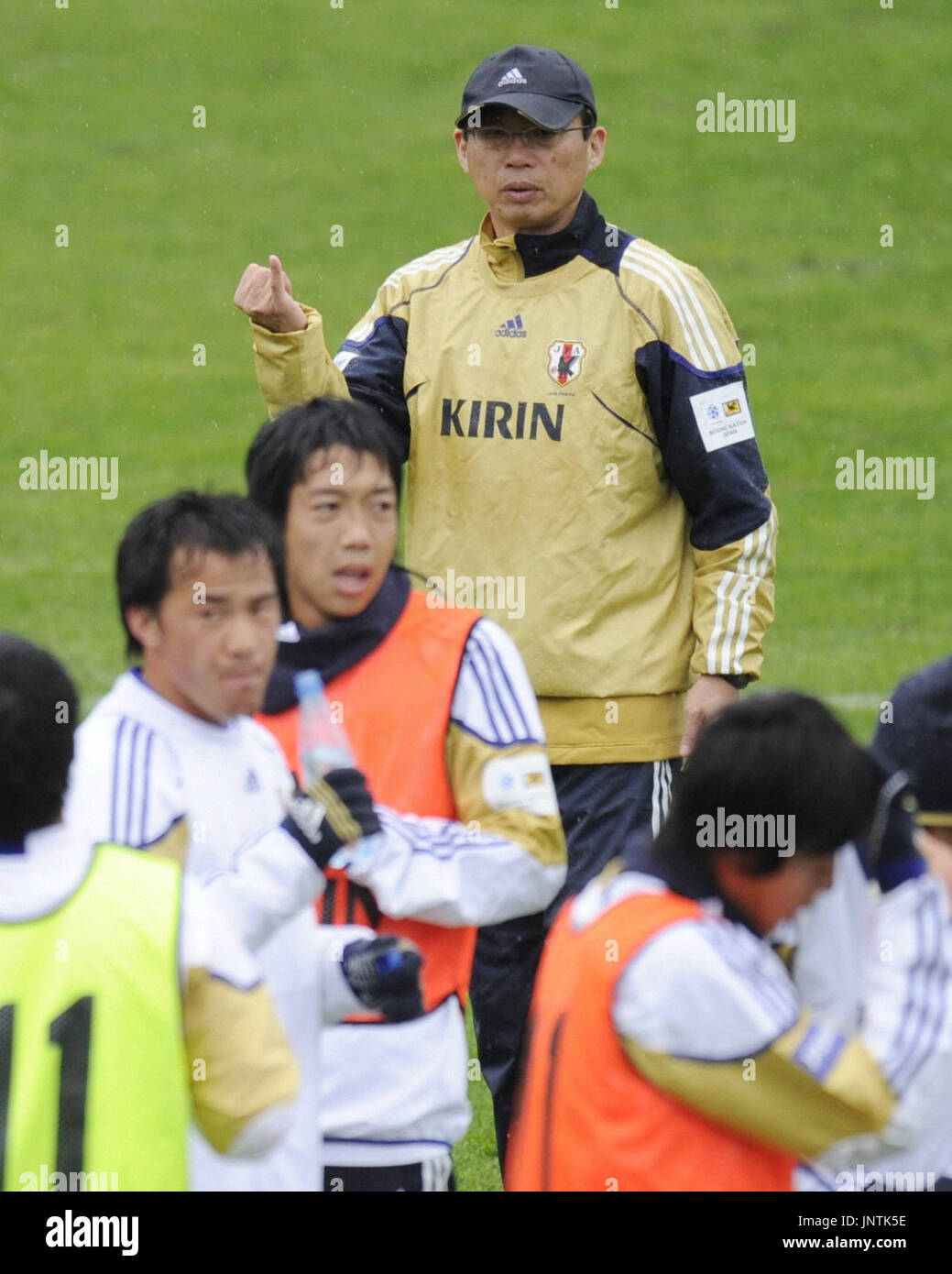 GEORGE, South Africa - Japan national soccer team coach Takeshi Okada ...