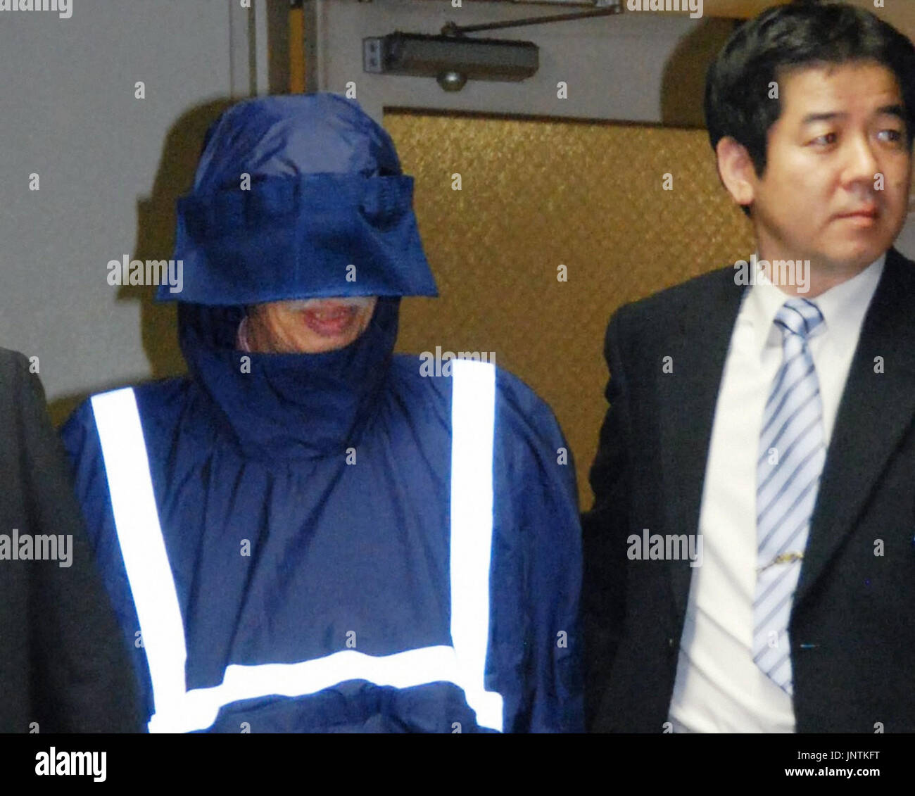 NARITA, Japan - Shinsuke Tanaka (L) arrives at Narita airport near ...