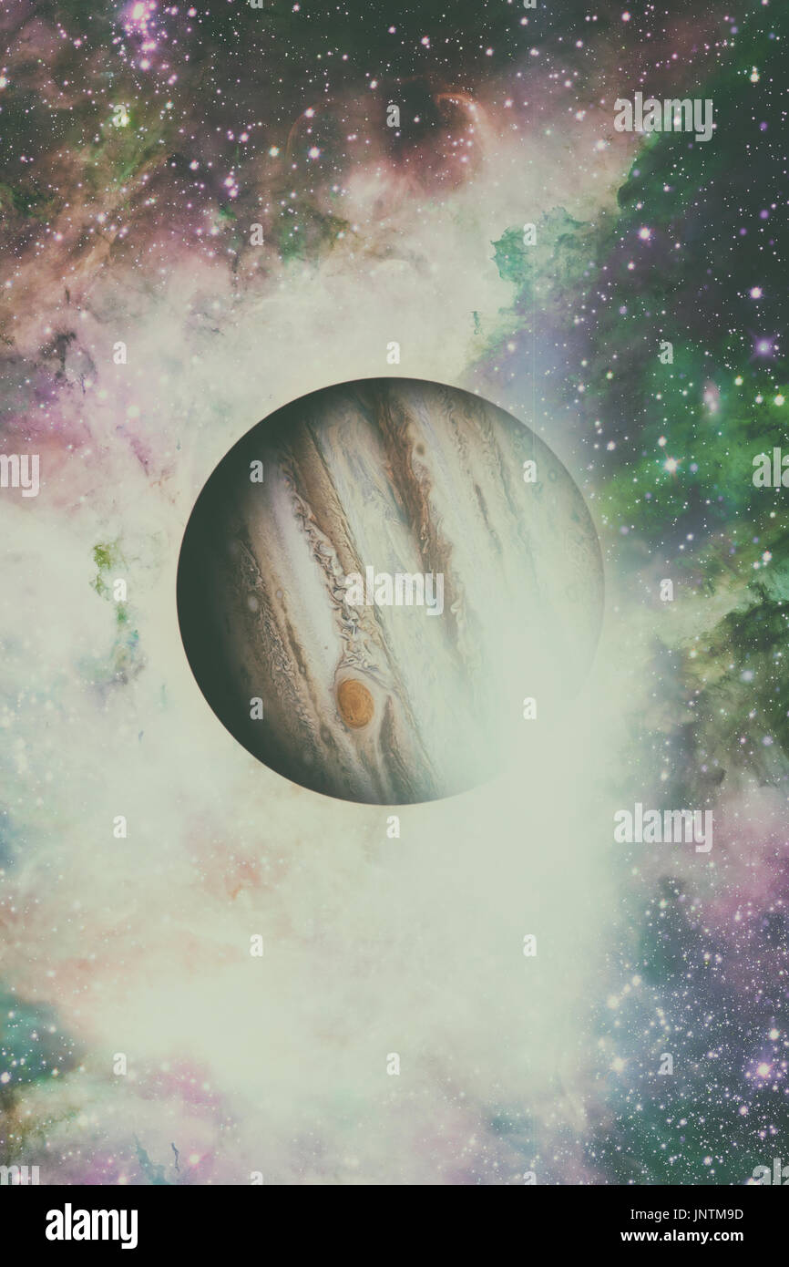 Solar System - Jupiter. It is the fifth planet from the Sun and the ...