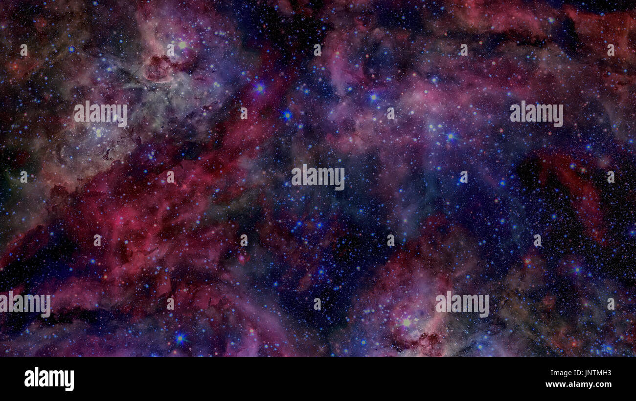 Open space filled with stars, nebulae and galaxies. Elements of this ...