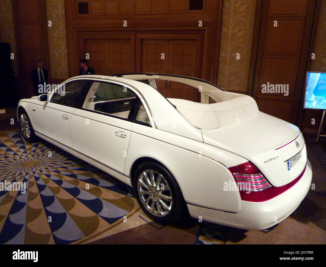TOKYO, Japan - This photo shows Mercedes-Benz's luxury convertible ...