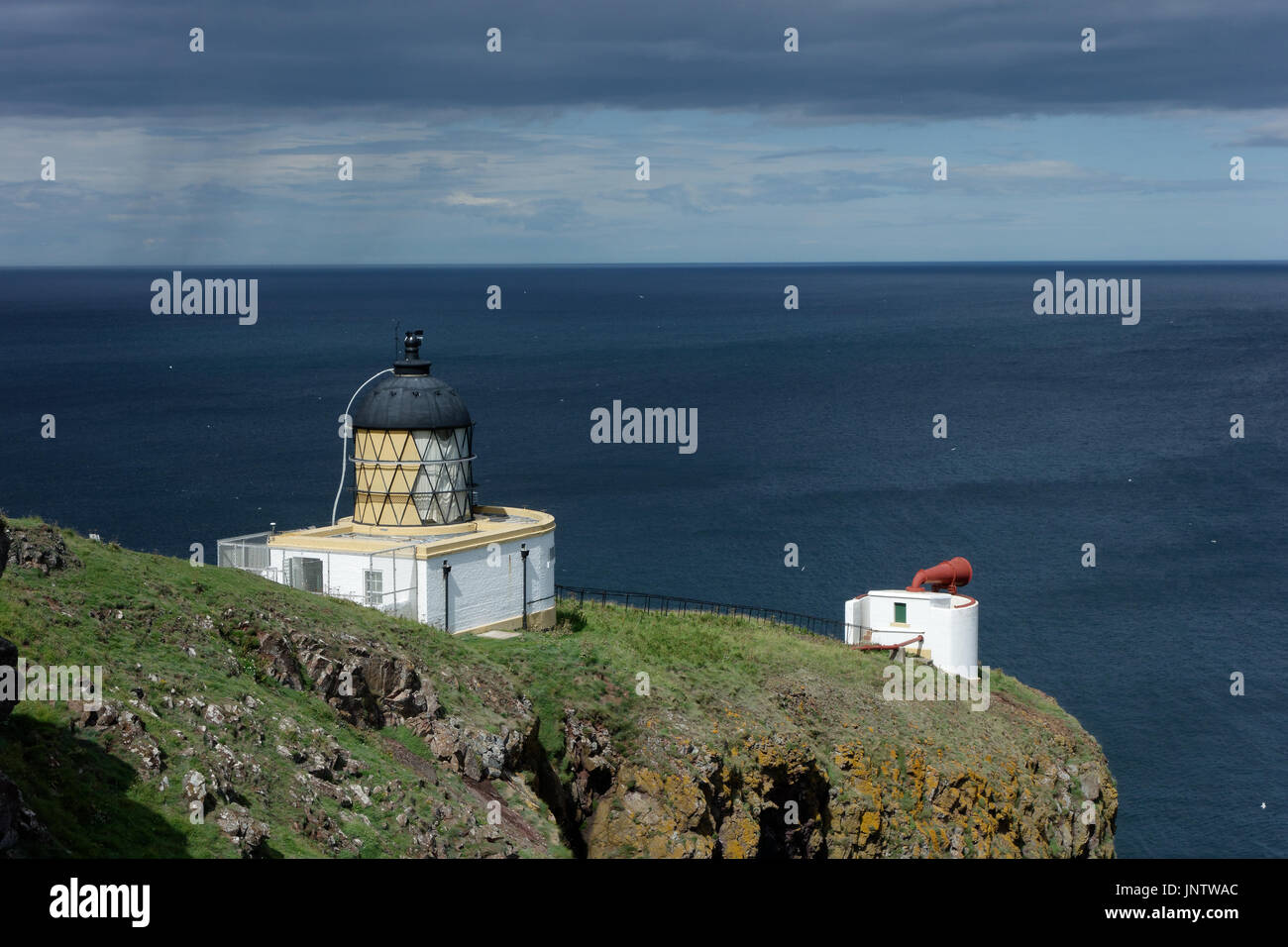 St abbs lighthouse berwickshire scotland hi-res stock photography and images - Alamy