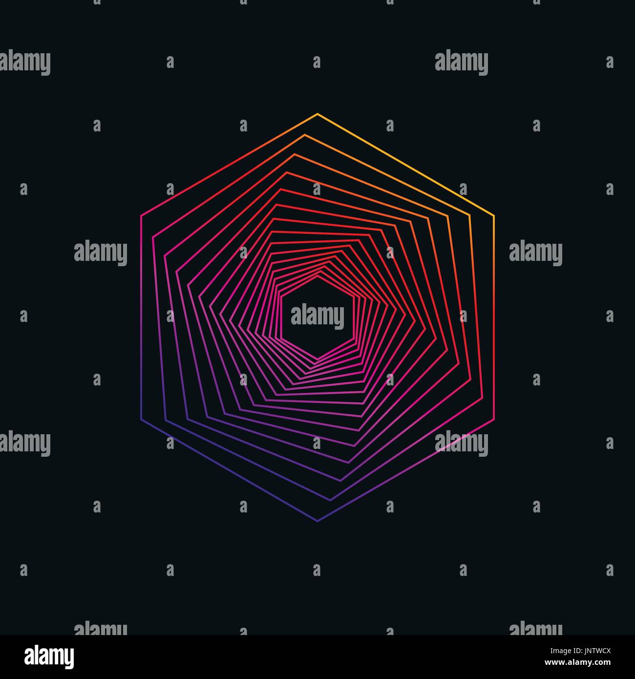 Abstract digital fractal pattern Stock Vector Images - Alamy