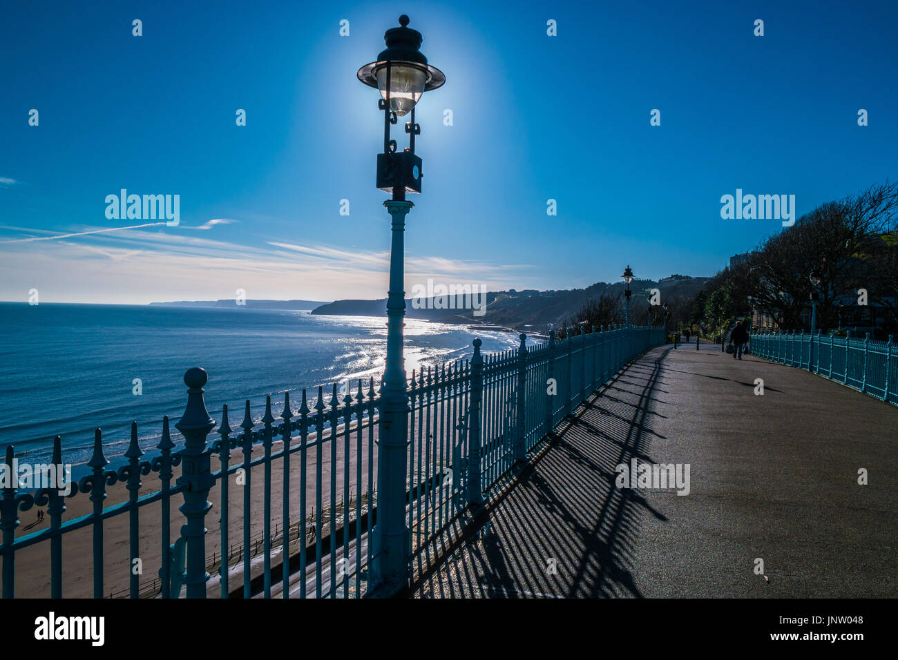 Coastal scene from Scarborough, Yorkshire, England Stock Photo - Alamy