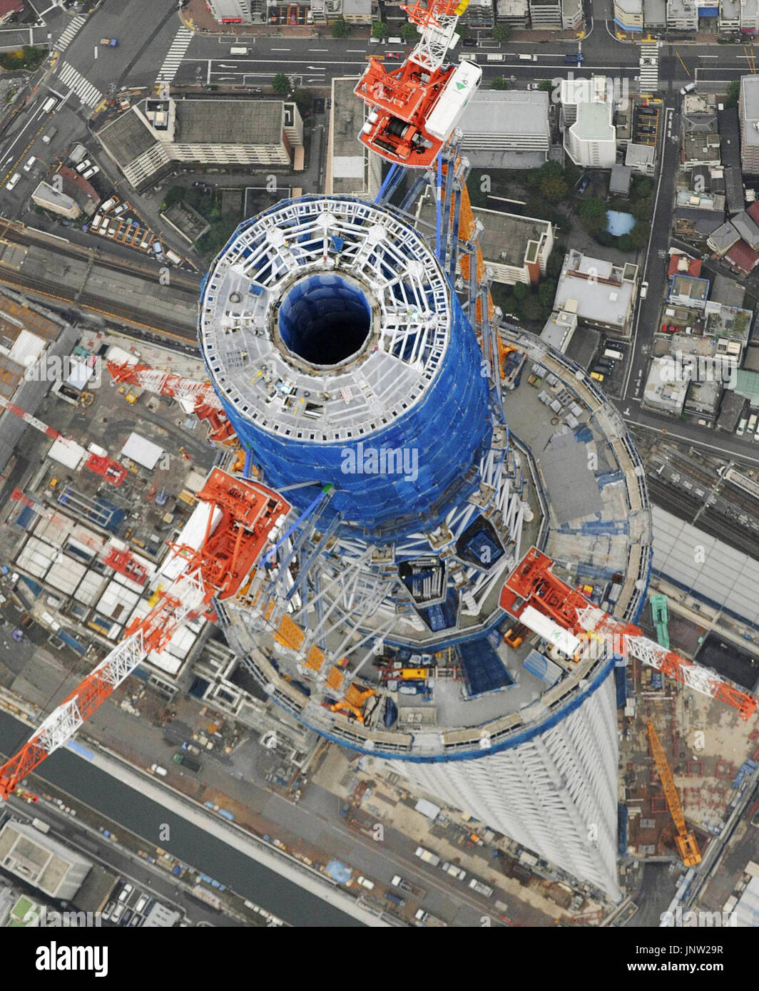 TOKYO, Japan - Photo taken Oct. 25, 2010, shows the Tokyo Sky Tree ...