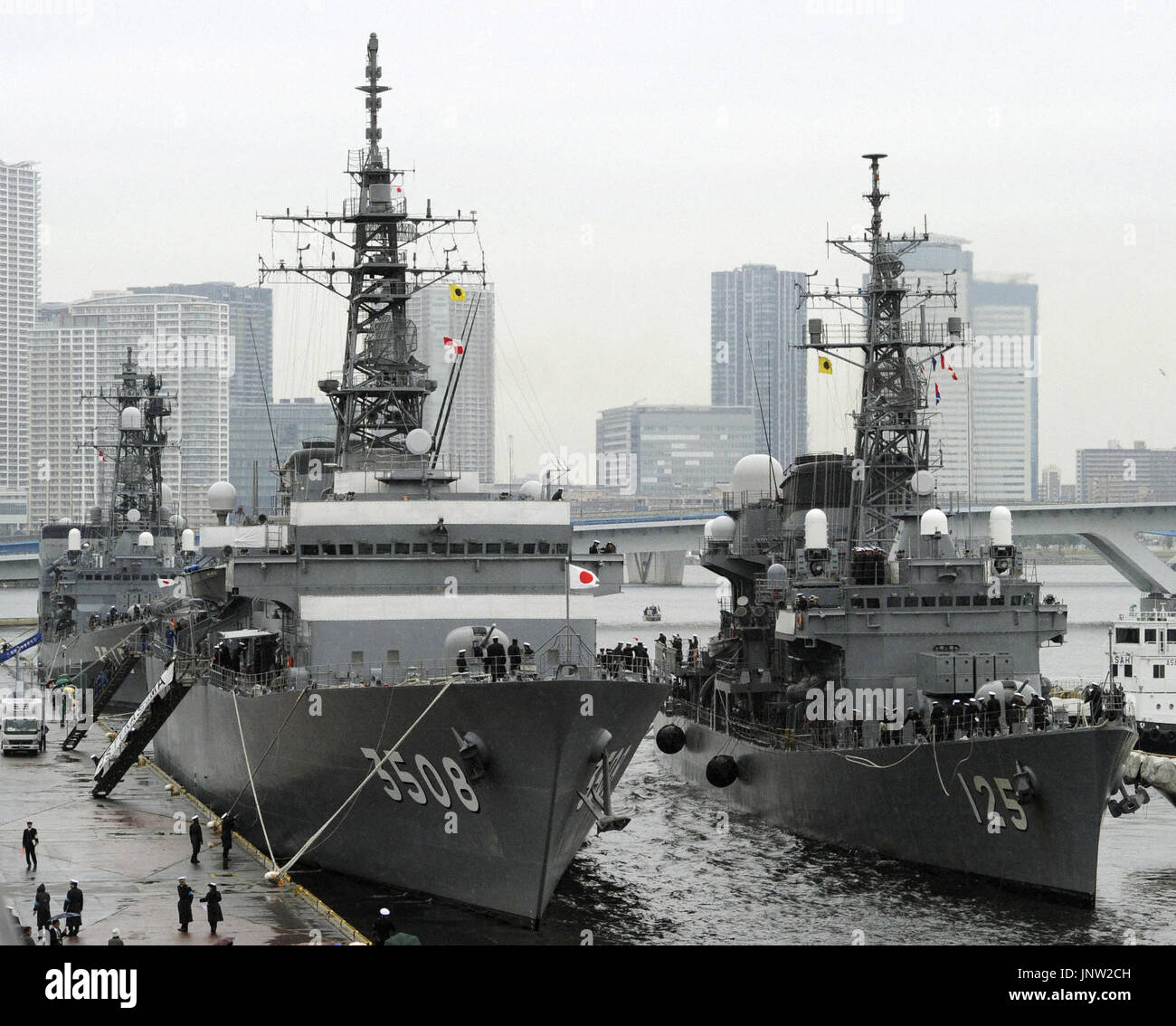 TOKYO, Japan - A Japanese Maritime Self-Defense Force fleet -- the ...