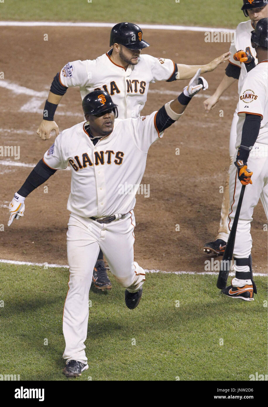 SAN FRANCISCO, United States - San Francisco Giants shortstop Juan ...