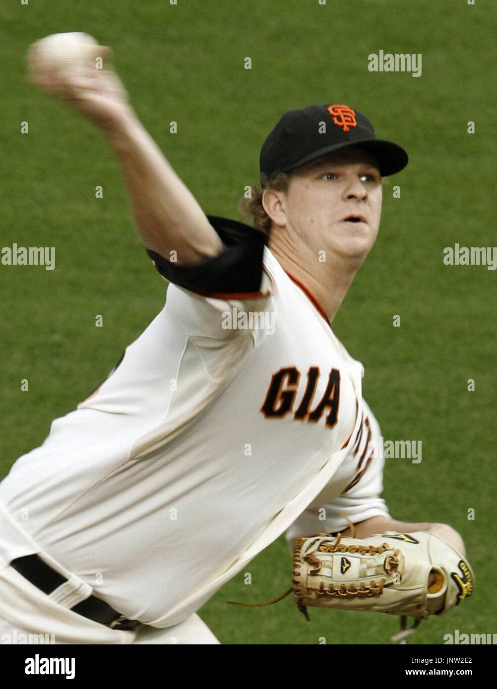 SAN FRANCISCO, United States - San Francisco Giants pitcher Matt Cain ...