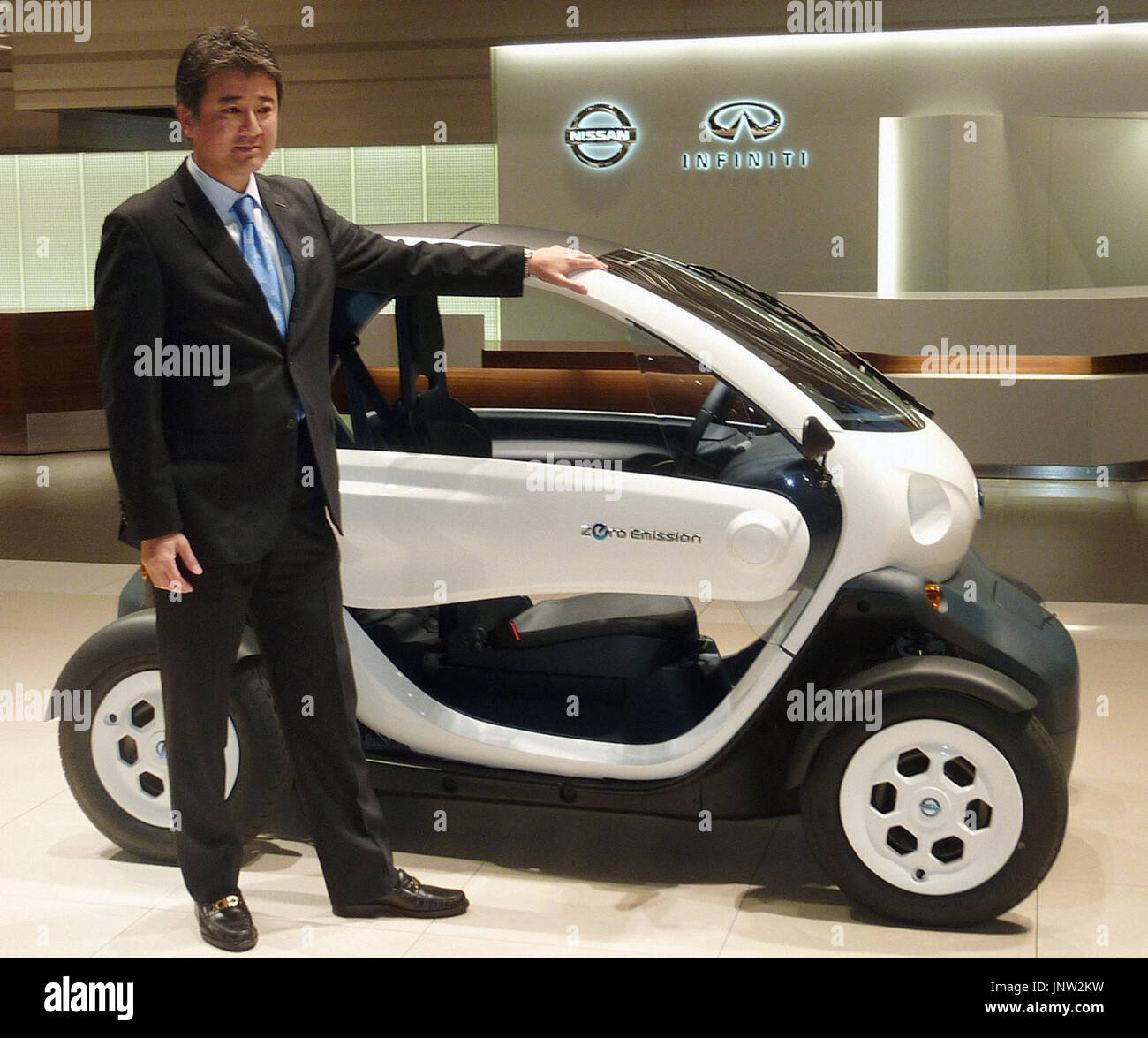 YOKOHAMA, Japan - Nissan Motor Co. unveils Nov. 1, 2010, at its ...